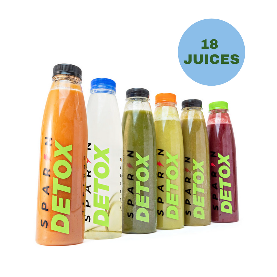 3-Day Detox (Juice Cleanse or Smoothie Detox) – SparnDetox